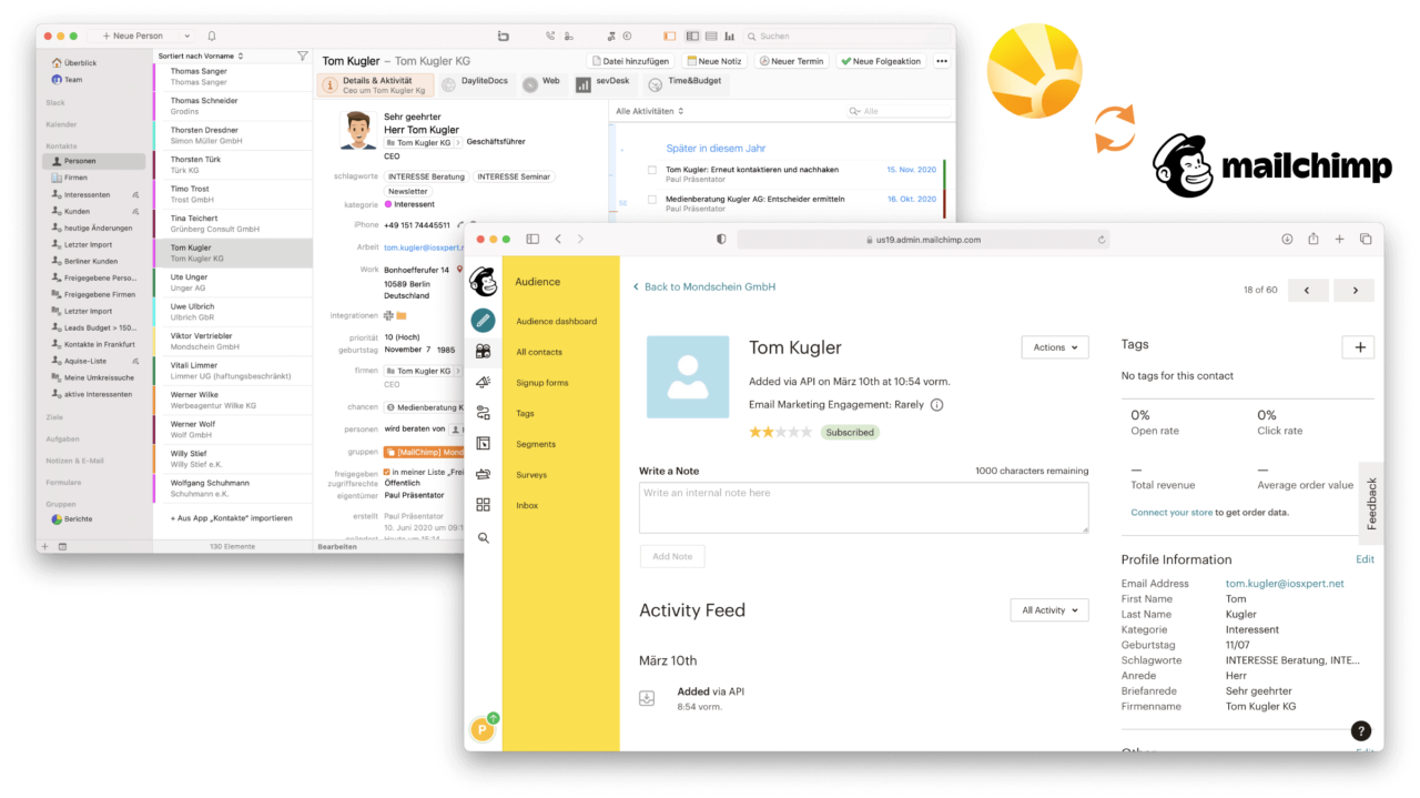 Daylite - das führende CRM & Projektmanagement für Mac, iPhone & iPad