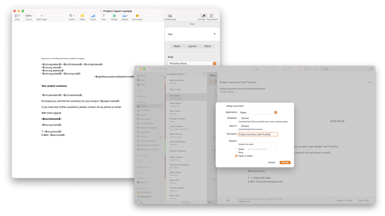 Daylite - the leading CRM & Project Management for Mac, iPhone & iPad